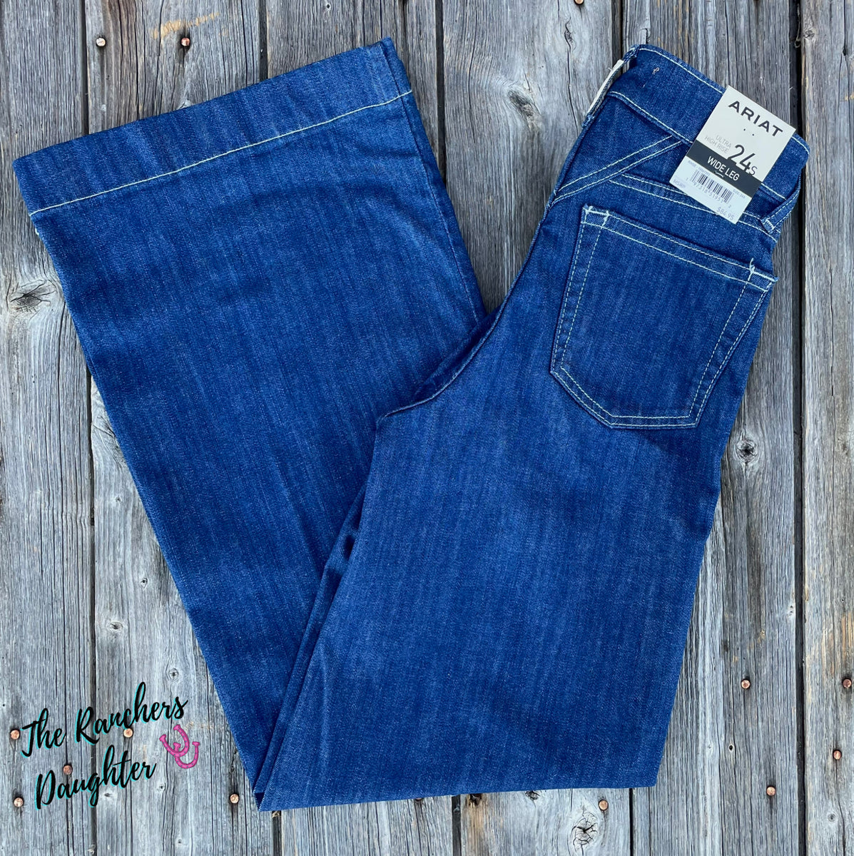 Ariat Women's Westie Yoke Ultra High Rise Wide Leg Trousers – The ...