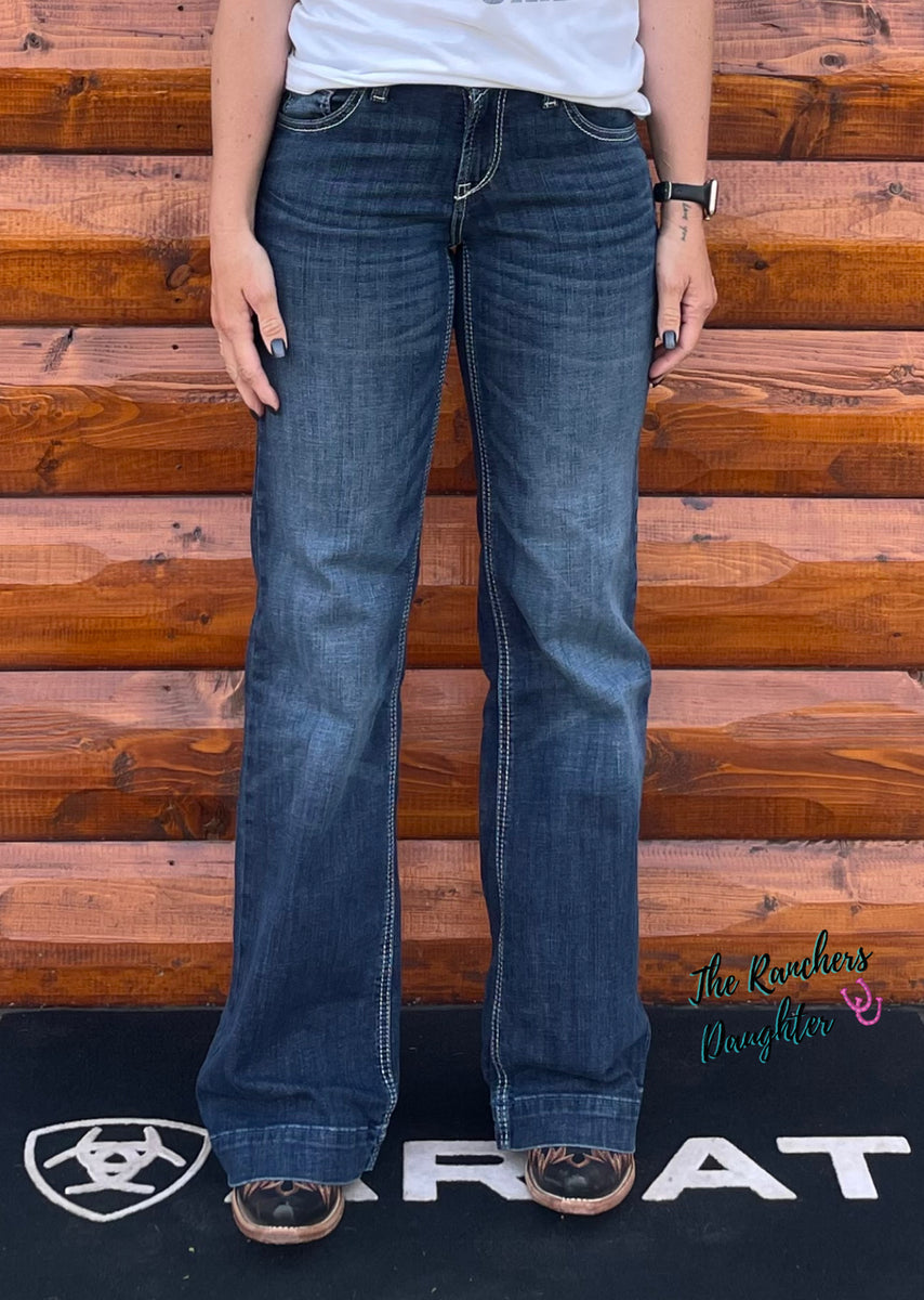 Ariat Women's Aisha Perfect Rise Wide Leg Trouser – The Ranchers ...