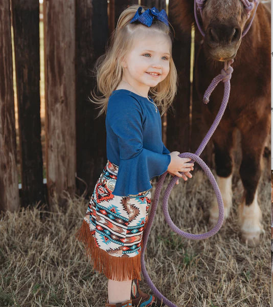 Shea Baby Blue Bell Sleeve Onesie – The Ranchers Daughter Boutique LLC